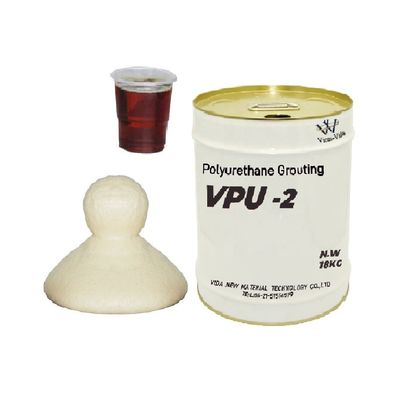 PU Injection Foam Hydrophobic Polyurethane Grouting Material ...