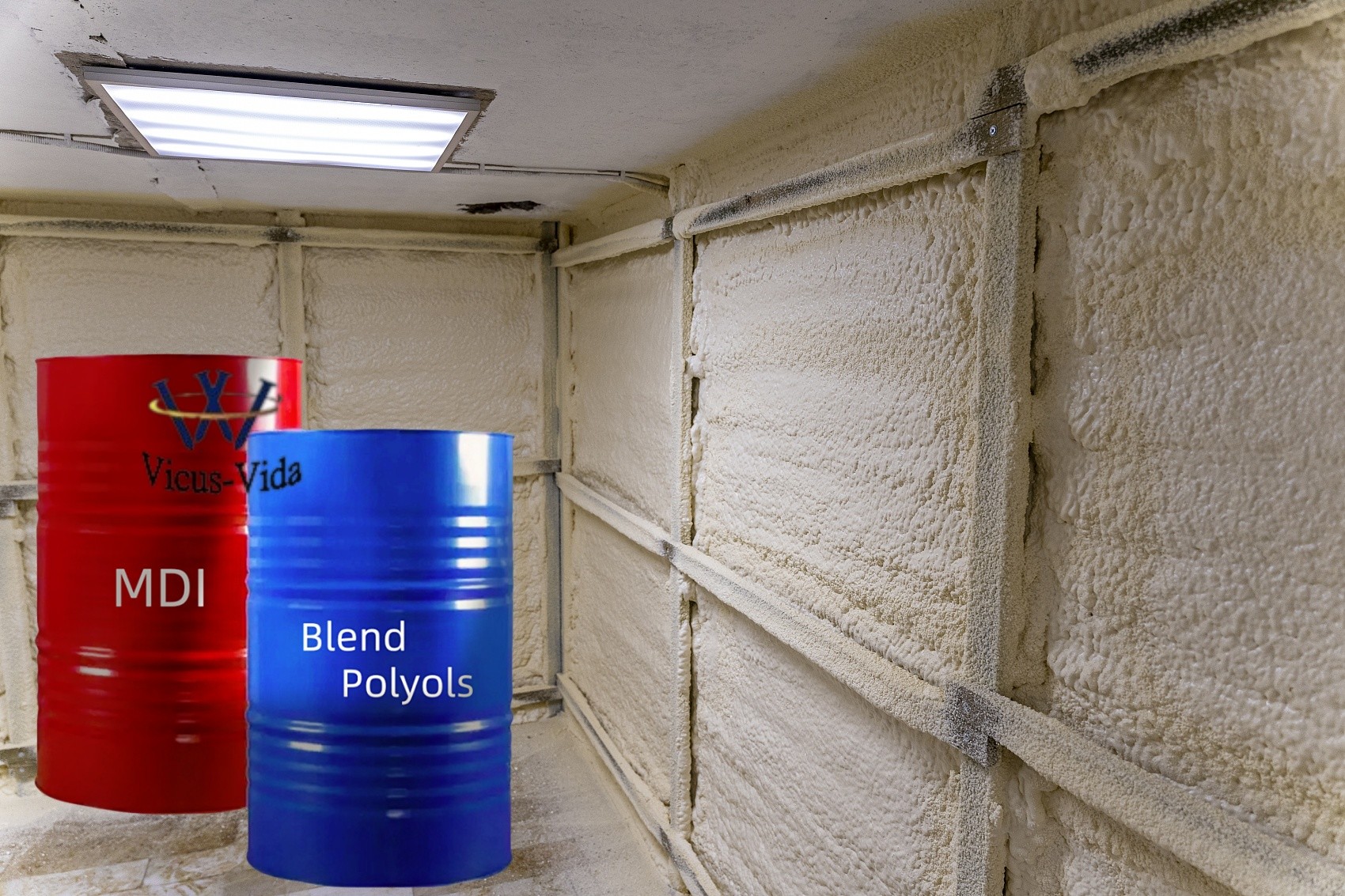 Economical High Density Polyurethane PU Blend Polyols for Spray Foam ...