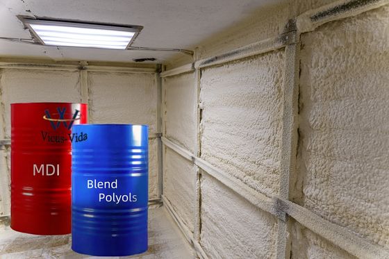 Economical High Density Polyurethane PU Blend Polyols for Spray Foam ...